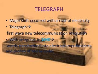 History of communication II. | PPTX