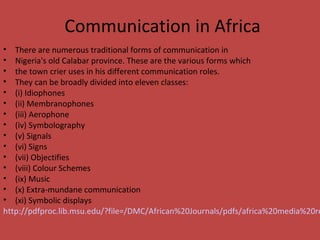 History of communication saranti | PPT