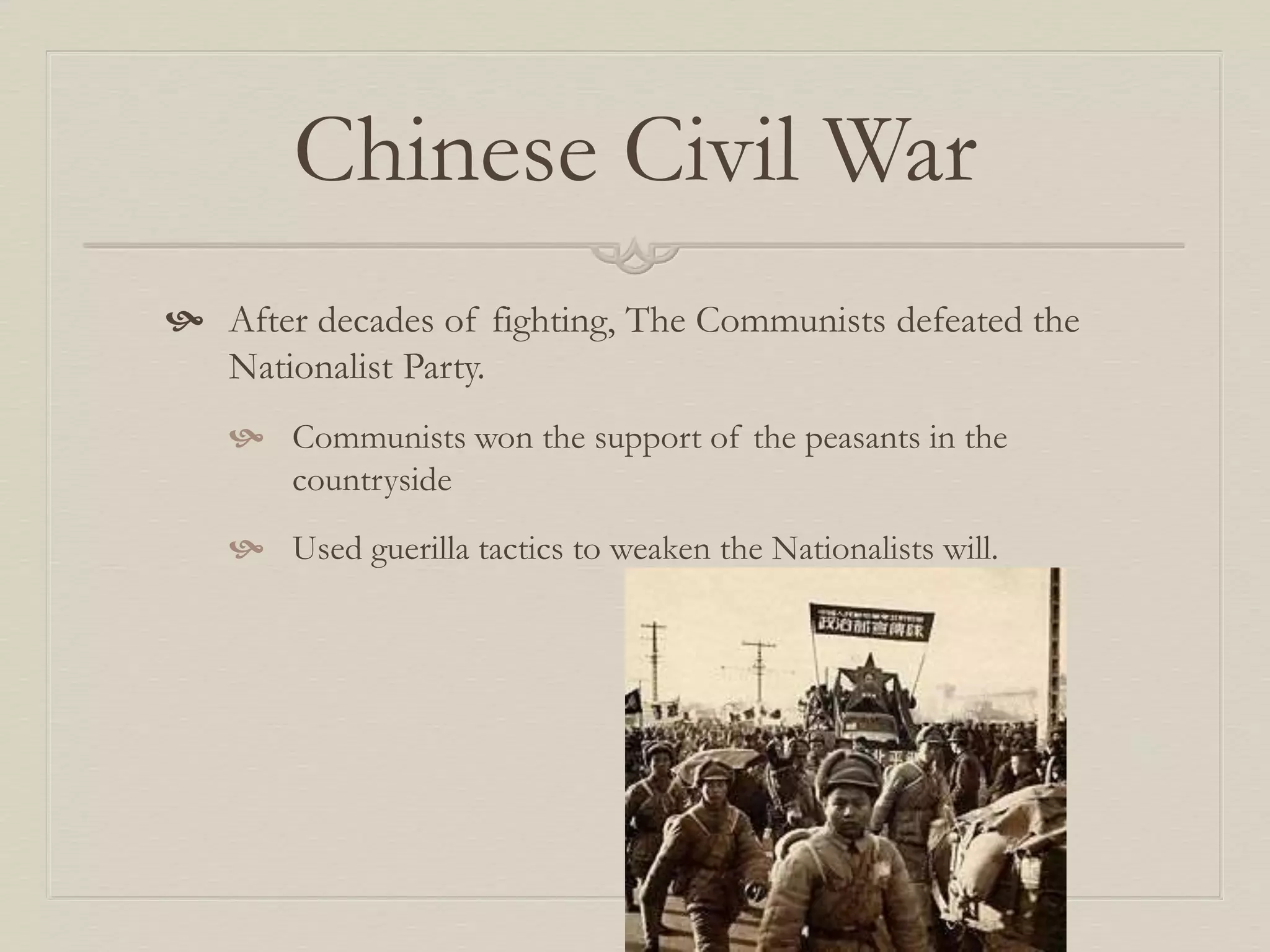 History of Communist China | PPTX
