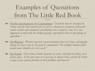 History of Communist China | PPTX