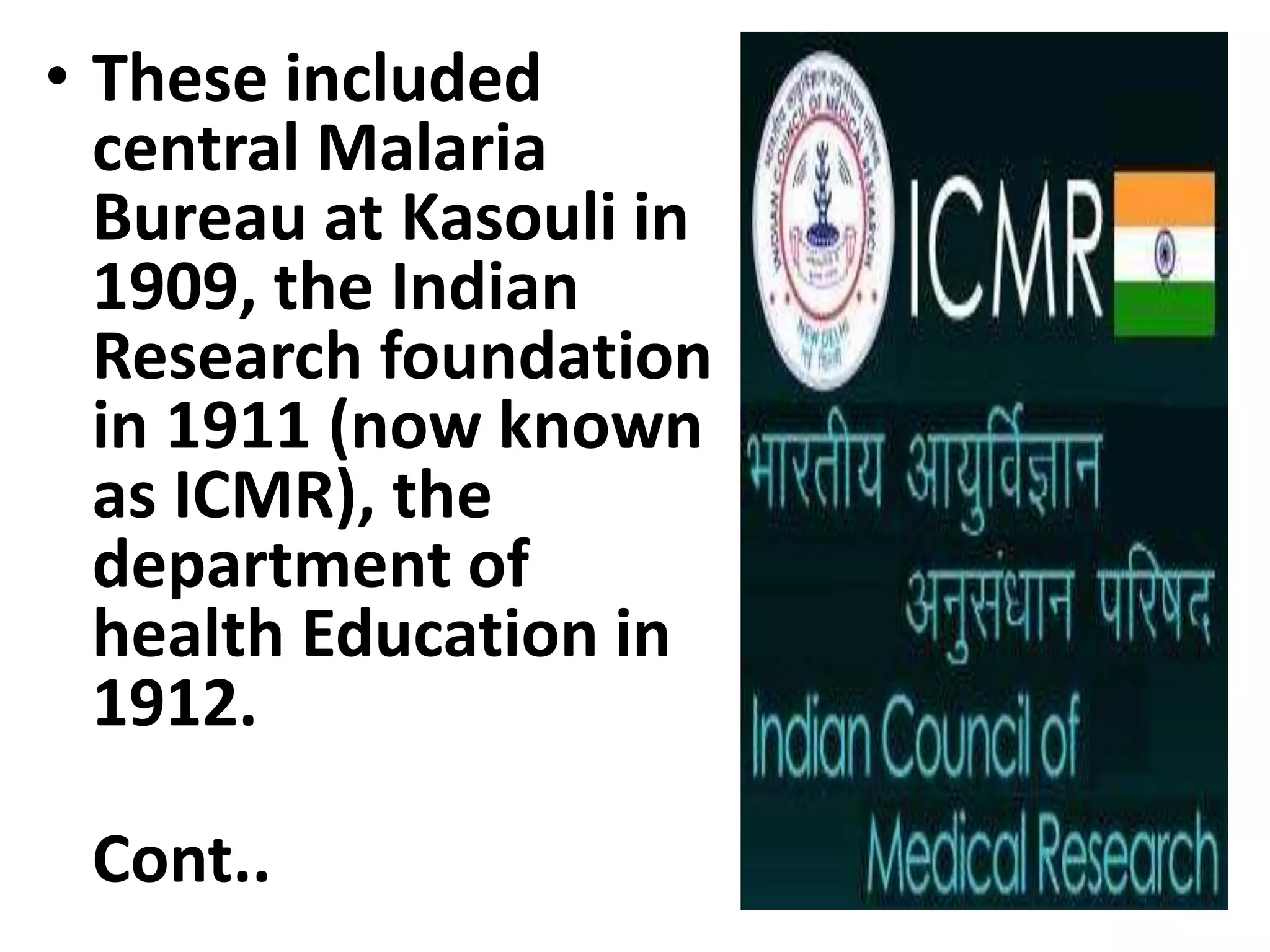 HISTORY OF COMMUNITY HEALTH IN INDIA | PPTX