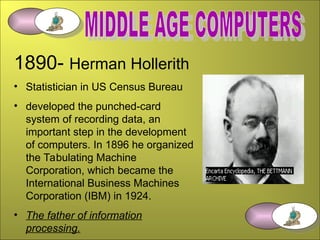 Evolution of Computers based on the time | PPT