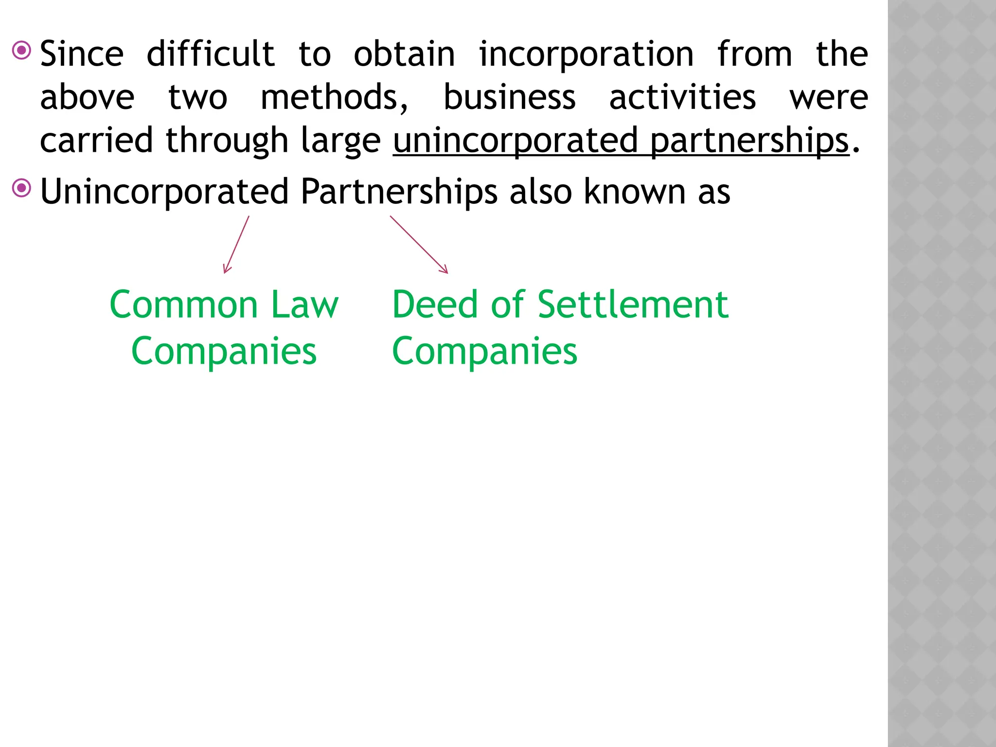 History of Company law in England Power Ppt | PPTX