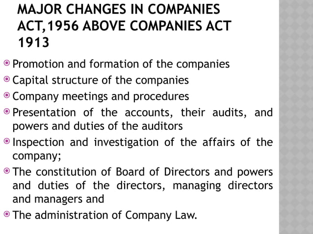 History of Company law in England Power Ppt | PPT