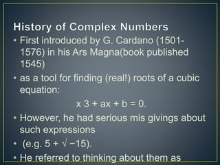 History of complex | PPTX