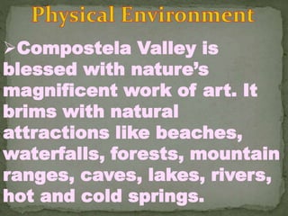 History of compostela valley | PPTX
