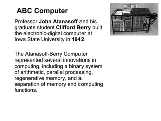 History of computer 08 | PPT
