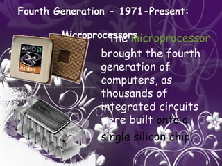 History Of Computer | PPT | Computing | Technology & Computing