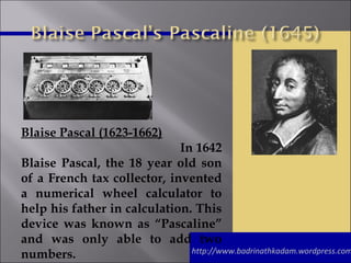 History of computer | PPT | Computing | Technology & Computing