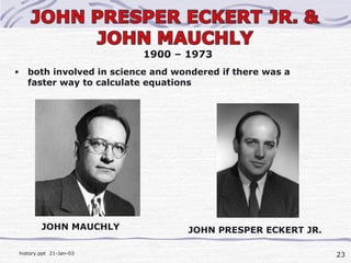 History of Computer | PPT