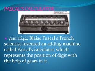 Blaise Pascal Adding Machine