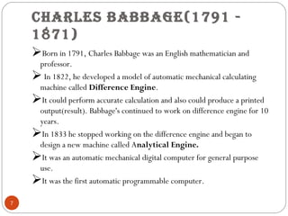 History of Computer | PPT