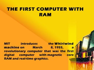 History of computer | PPT | Computing | Technology & Computing