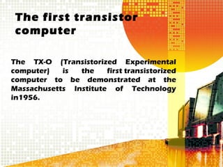 History of computer | PPT | Computing | Technology & Computing
