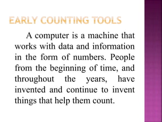 History of computer | PPTX
