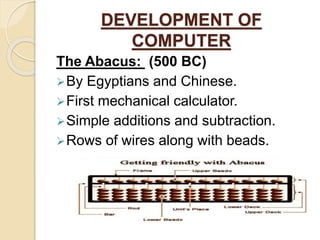 History of computer | PPTX
