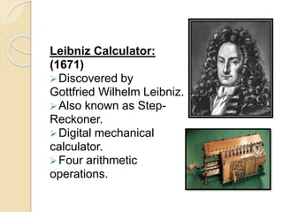 History of computer | PPTX