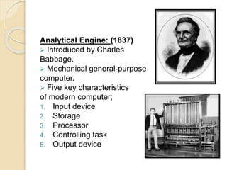 History of computer | PPTX