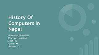 History of computer | PPTX