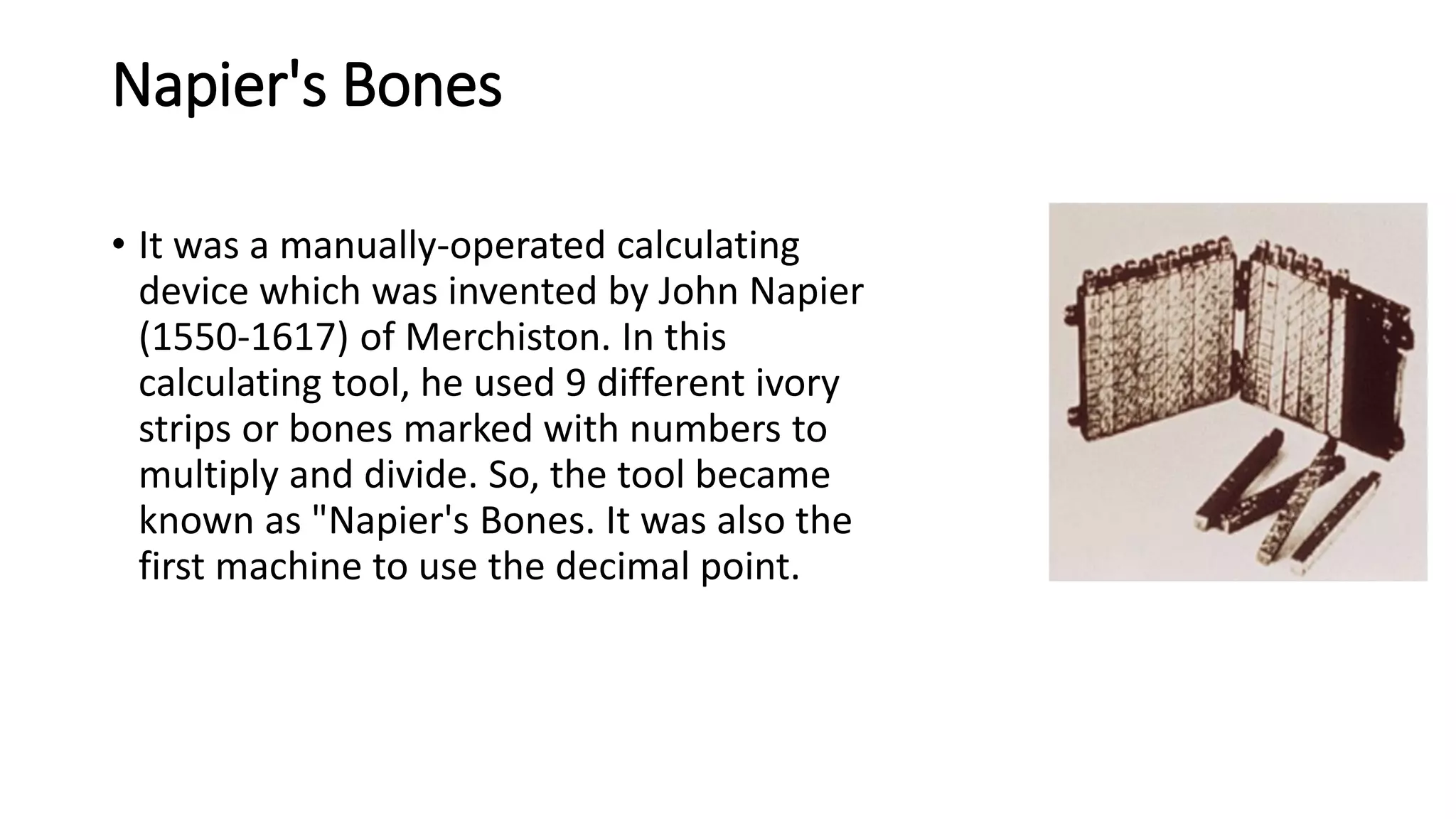 History of computer with pictures and descriptions | PPTX