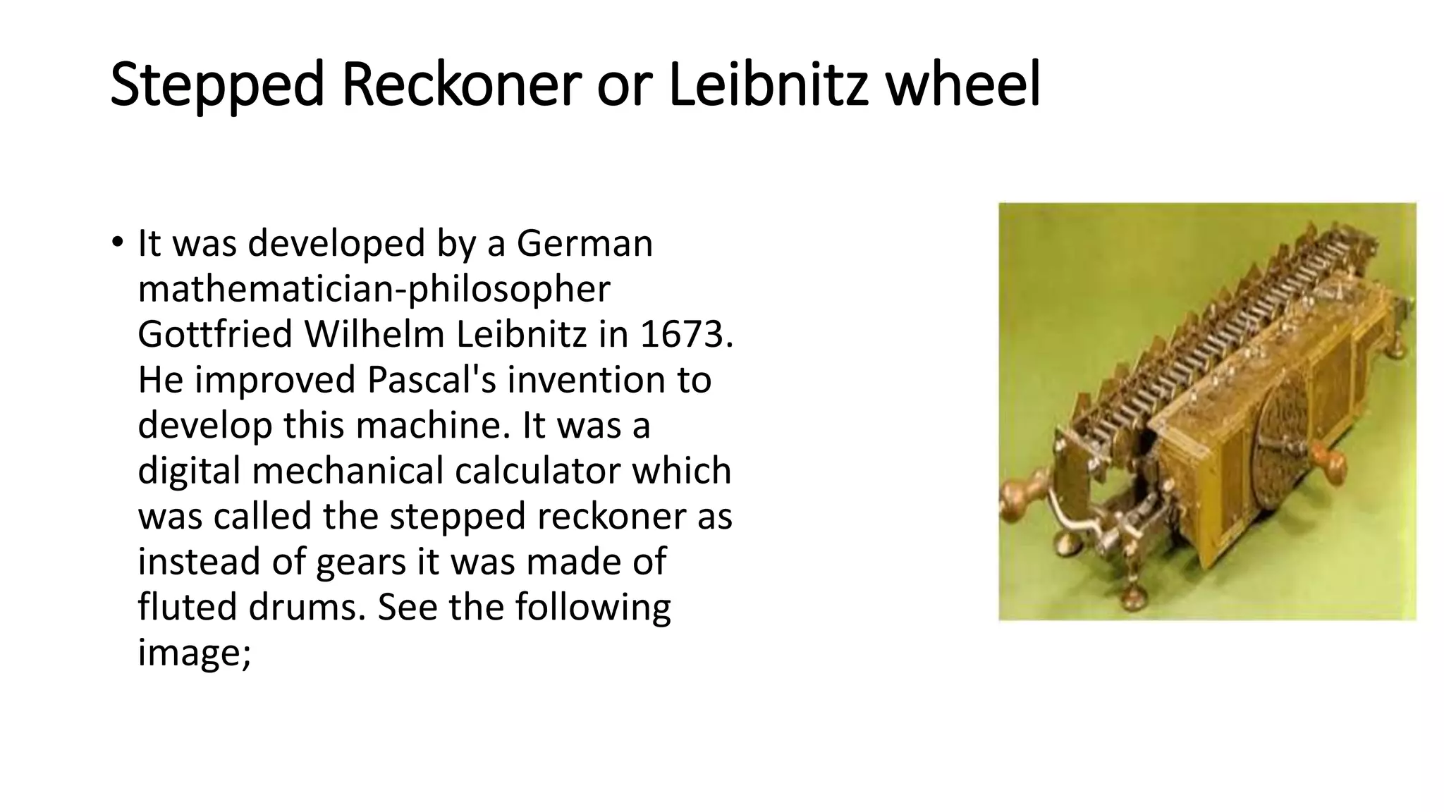 History of computer with pictures and descriptions | PPTX