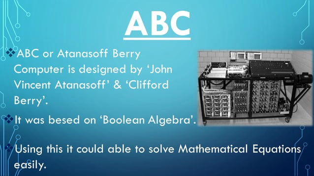 History of computer | PPT