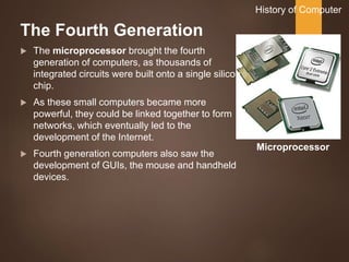 historyof computer and generation of computer | PPTX