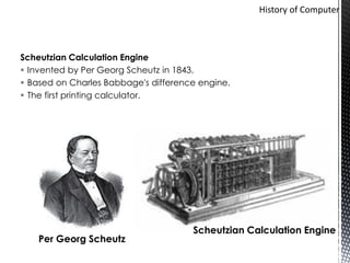 history of the computer technology for beginners | PDF