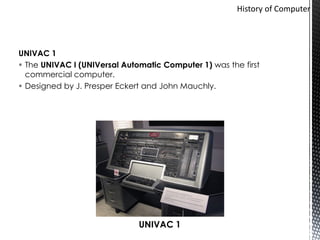 history of the computer technology for beginners | PDF