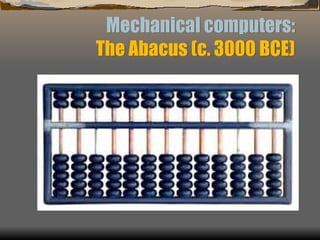 history of computer bbbnbbbnbnb bnnbnbnbn | PPT