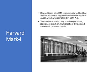 History of computer slide | PPTX
