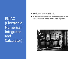 History of computer slide | PPTX