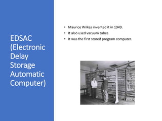 History of computer slide | PPTX