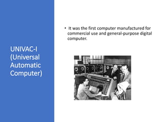 History of computer slide | PPTX