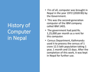 History of computer slide | PPTX
