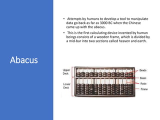 History of computer slide | PPTX