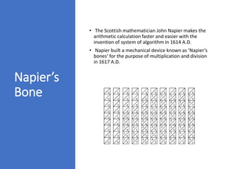 History of computer slide | PPTX