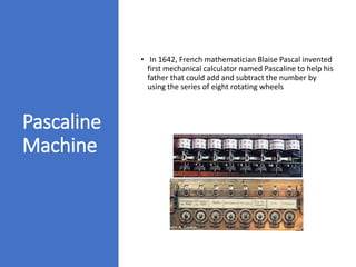 History of computer slide | PPTX