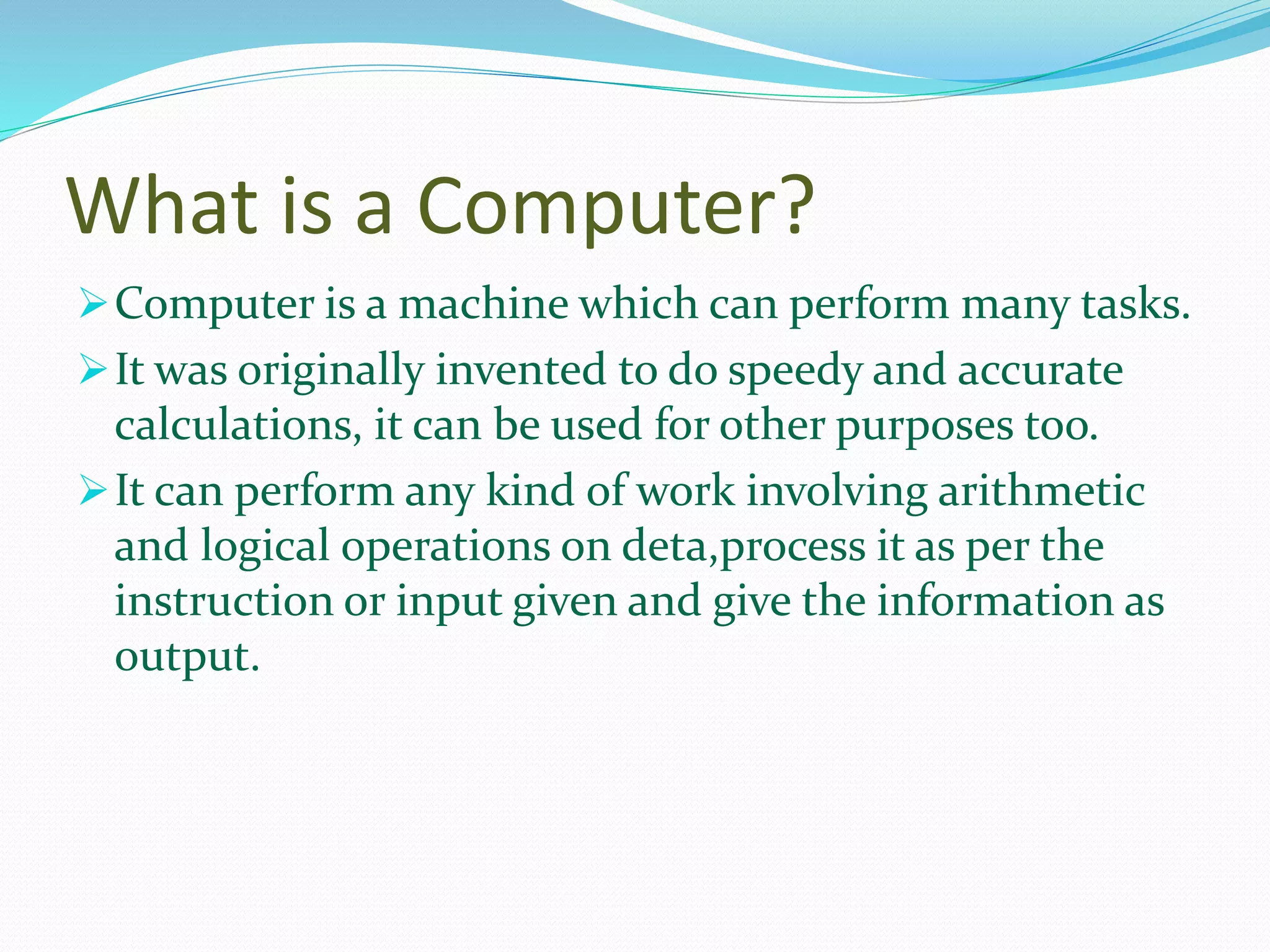 History of computer | PPTX