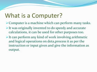 History of computer | PPTX