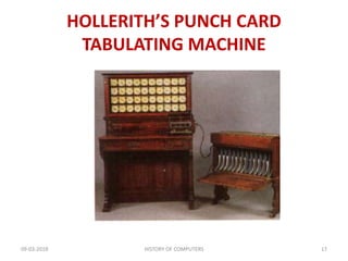 History of computers | PPT
