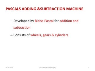 History of computers | PPT