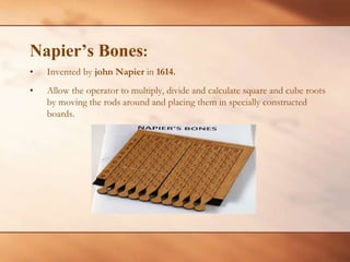 History of computer | PPTX