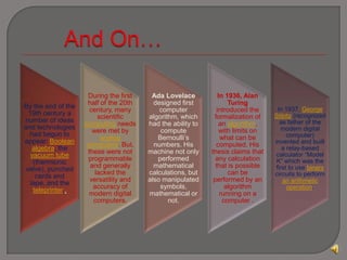 History of computer by Siddhartha Kumar Panda | PPTX | Computing ...