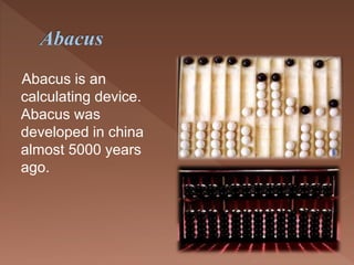 History of computer manish yadav | PPTX