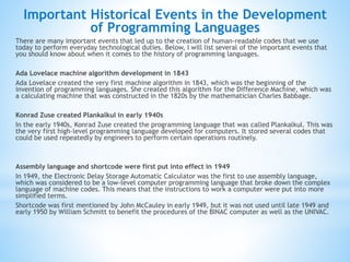 History of Computer Programming Languages.pptx