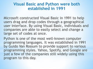 History of Computer Programming Languages.pptx