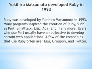 History of Computer Programming Languages.pptx