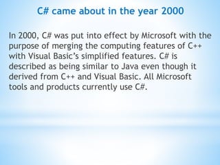 History of Computer Programming Languages.pptx