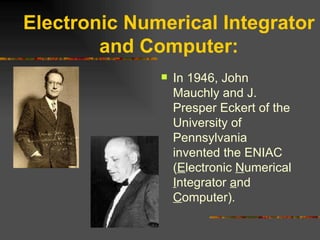 History of Computers - Grade 6 | PPT